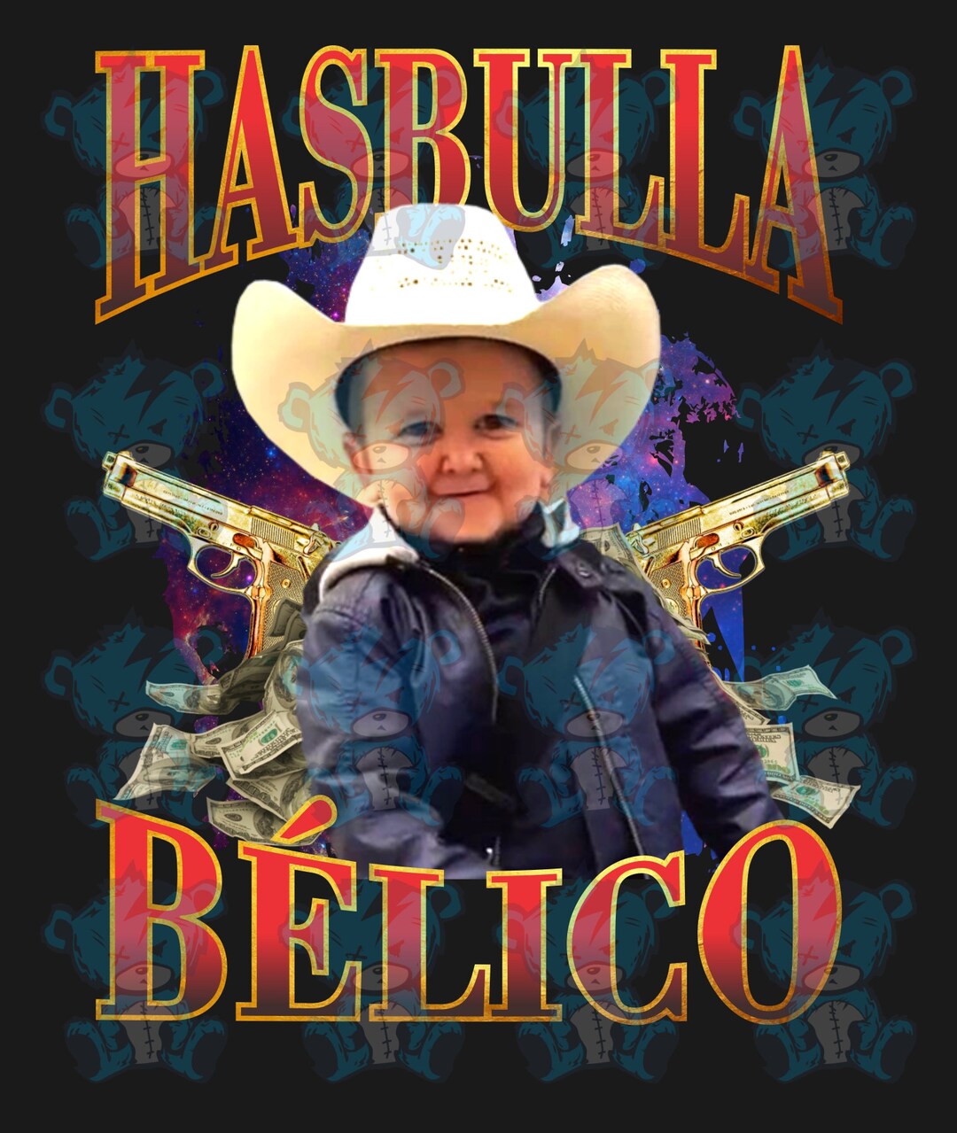 Hasbulla Belico Png - Etsy