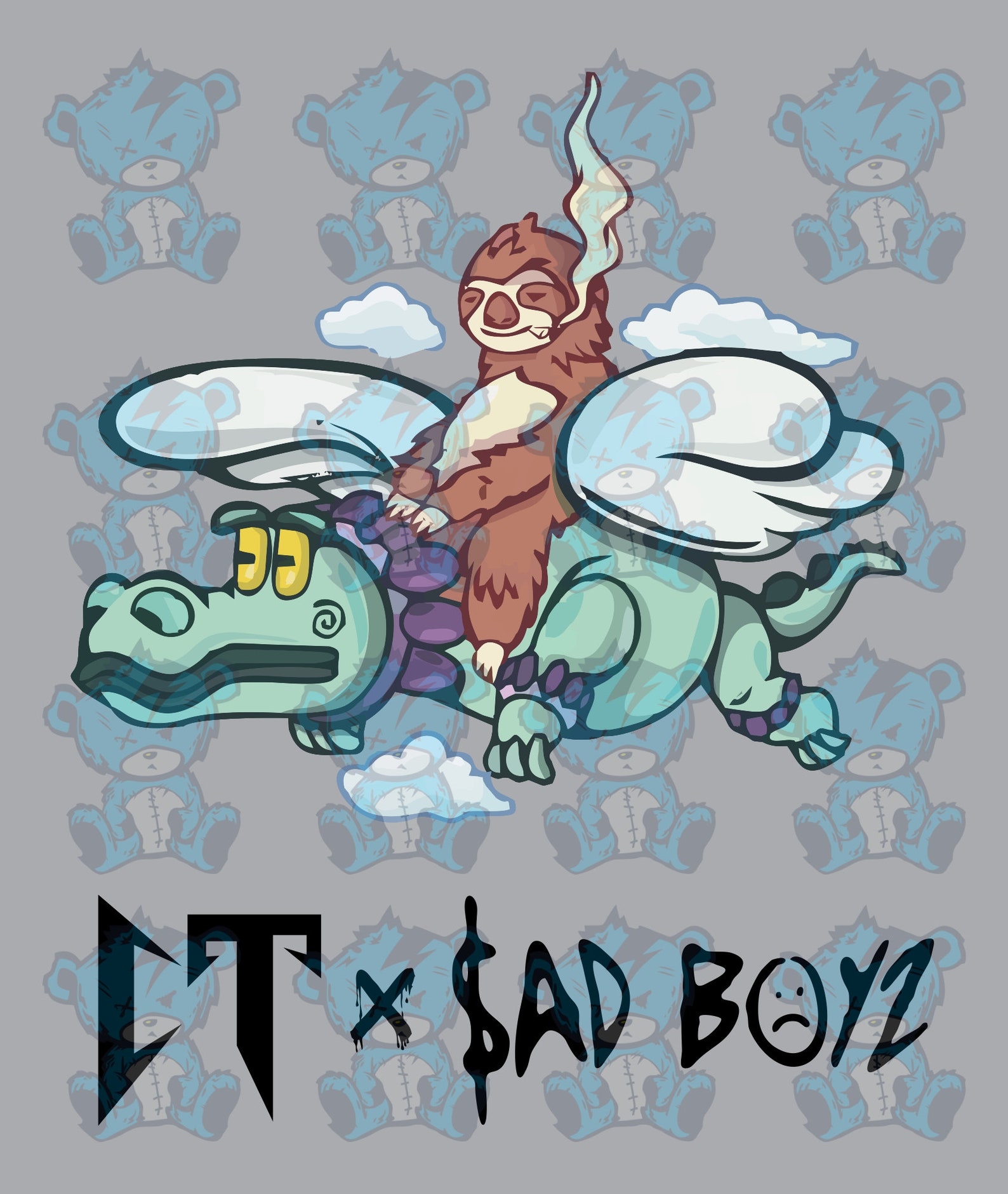 CT Sad Boyz Junior H Dragon Corridos Tumbados - Etsy