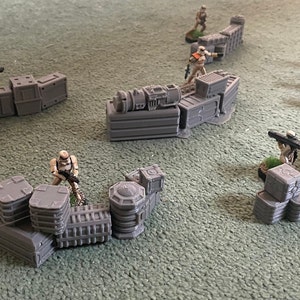 Star Wars Legion Terrain Barricades Pack of 6 - Etsy