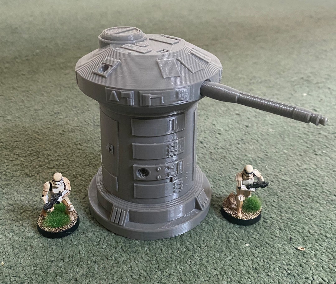 Star Wars Legion Terrain Laser Turret - Etsy