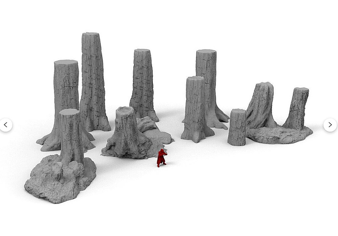 Forest Scatter Legion Compatible Scenery Imperial Assault Star Wars ...