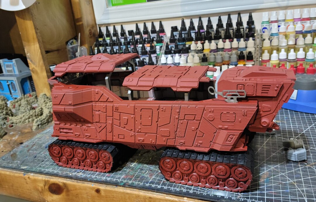 Sand Crawler Tank by Jesús Imperial Terrain 40K Star Wars: Legion ...