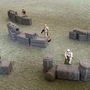 Star Wars Legion Terrain Barricades Pack of 6 - Etsy