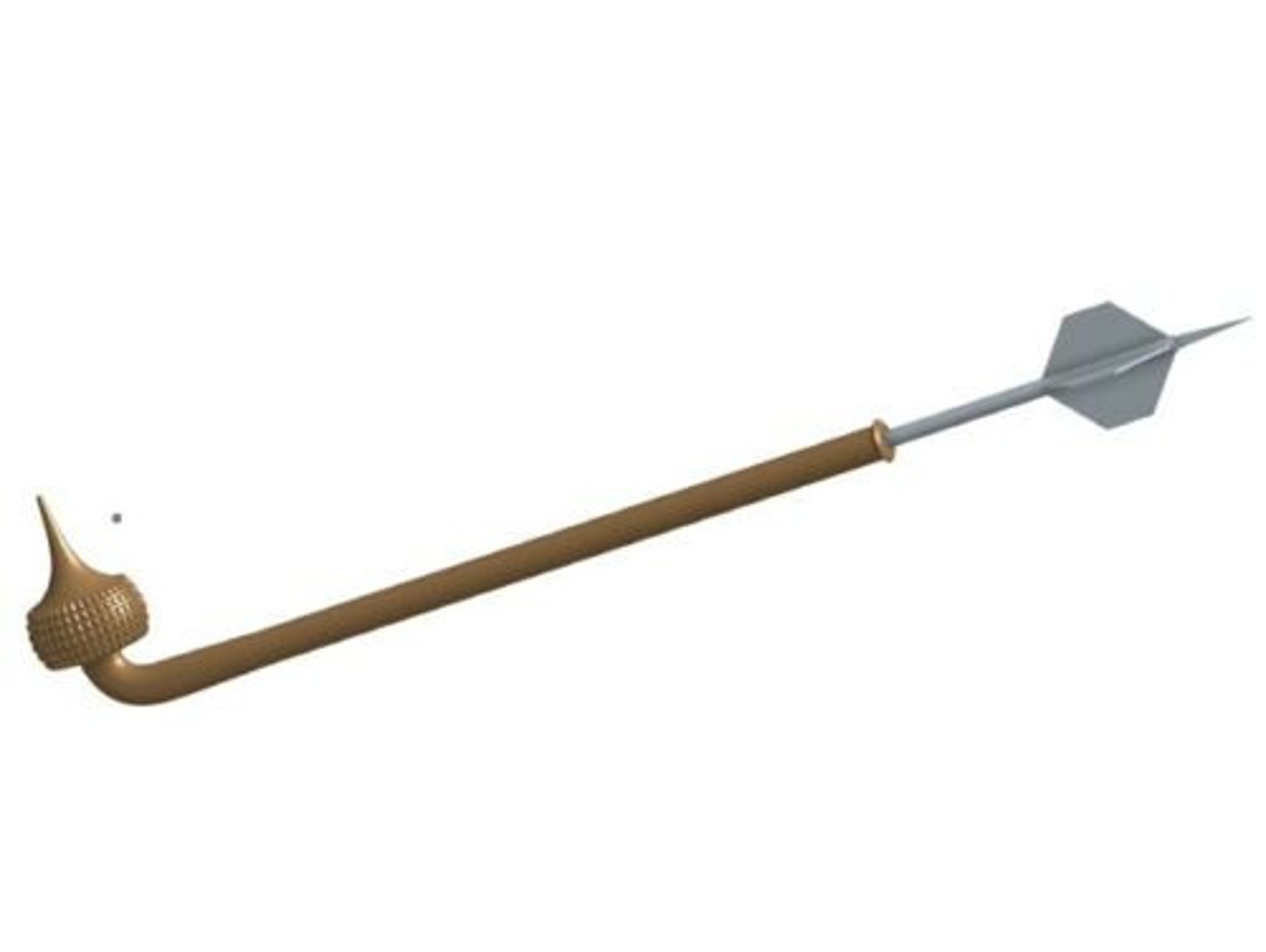 Star Wars Gaffi Stick Full Scale Replica 3D Printed Costume - Etsy UK