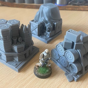 Star Wars Legion Terrain Ammunition, Fuel & Supply Pallets Set - Etsy