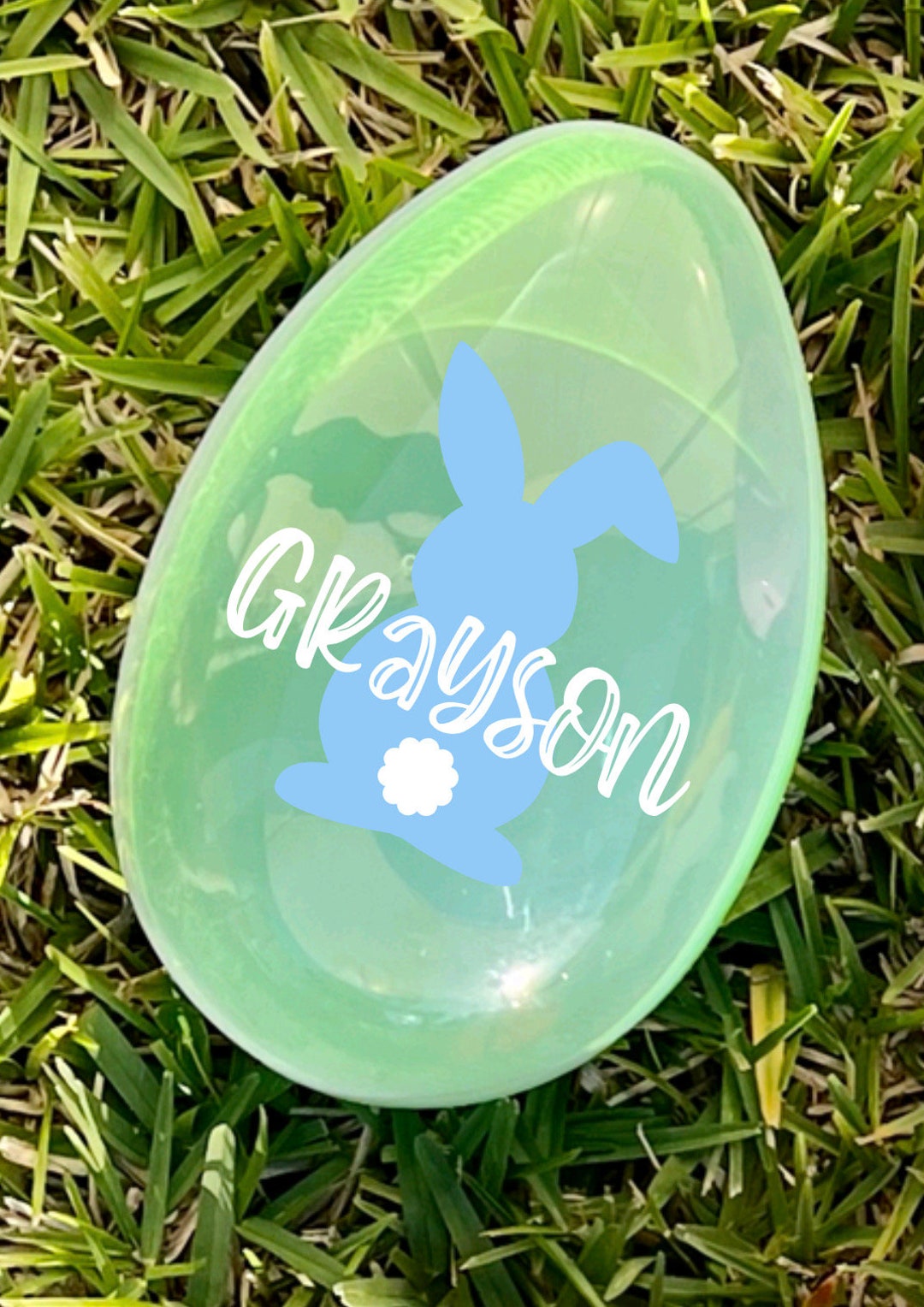 Personalized Jumbo Fillable Easter Egg - Egg Hunt - Personalized Egg - Etsy