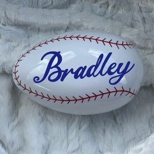 Personalized Jumbo Fillable Easter Egg - Egg Hunt - Personalized Egg ...