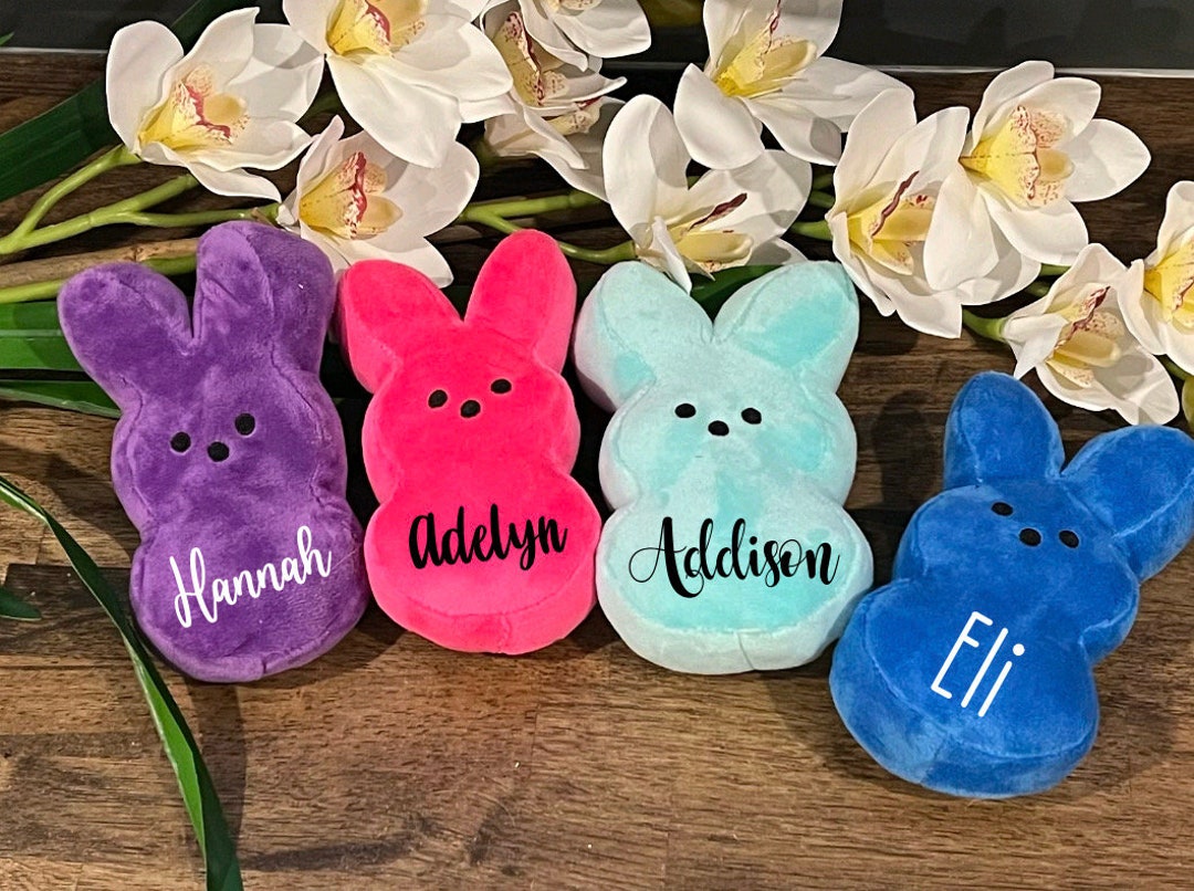 Personalized Peep Plush - Personalized Peep - Easter Basket Stuffer ...