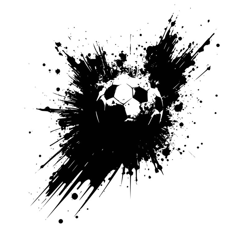 Football Explosion Svg, Soccer Svg, Cricut, Silhouette Cut Files T ...