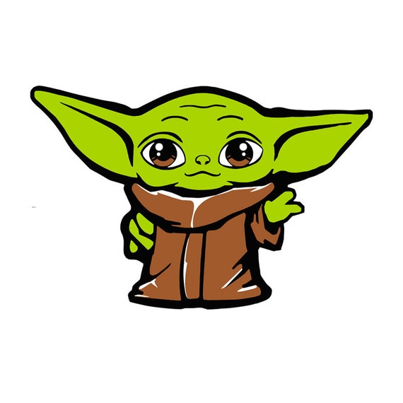 Baby Yoda SVG PNG PDF Joda Svg Star Wars Svg Baby - Etsy