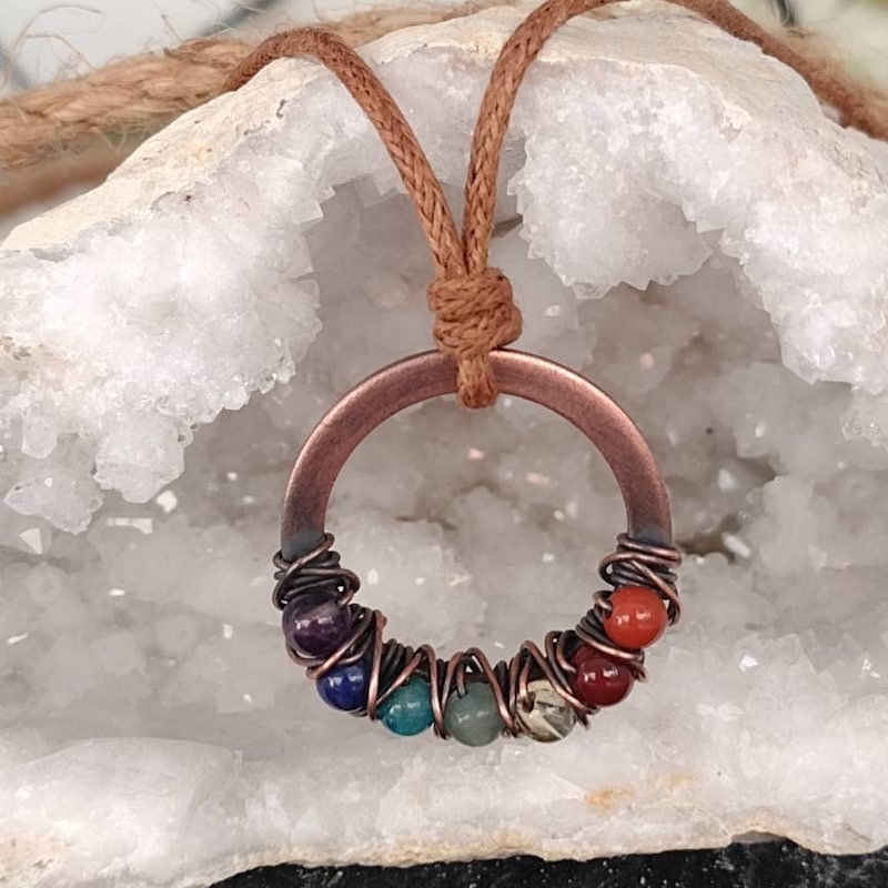 Chakra Pendant - Etsy