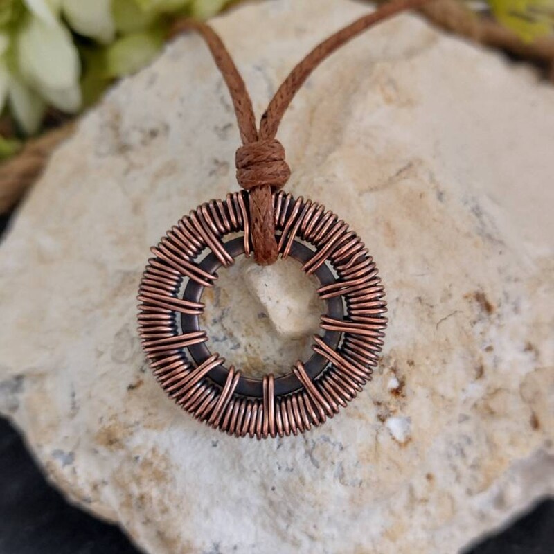 Copper Pendant - Etsy