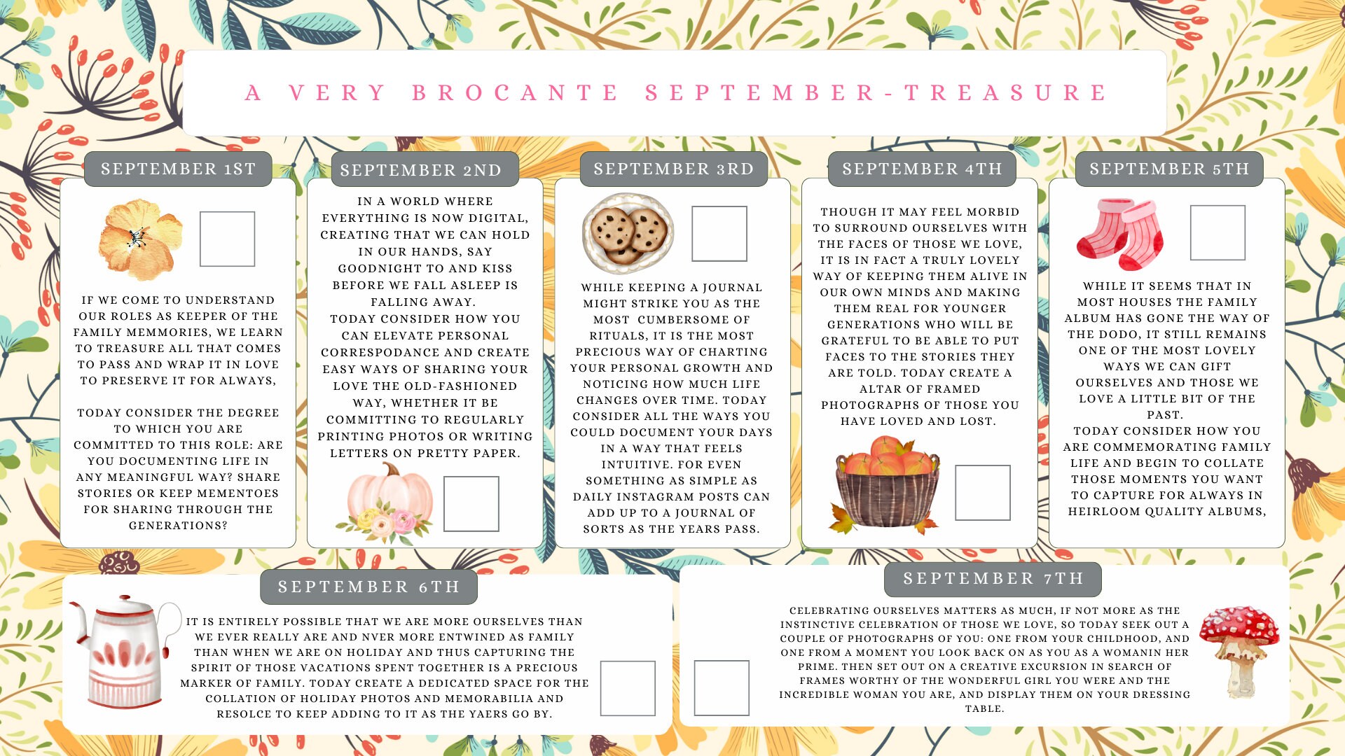 A Very Brocante September - Treasure - Etsy