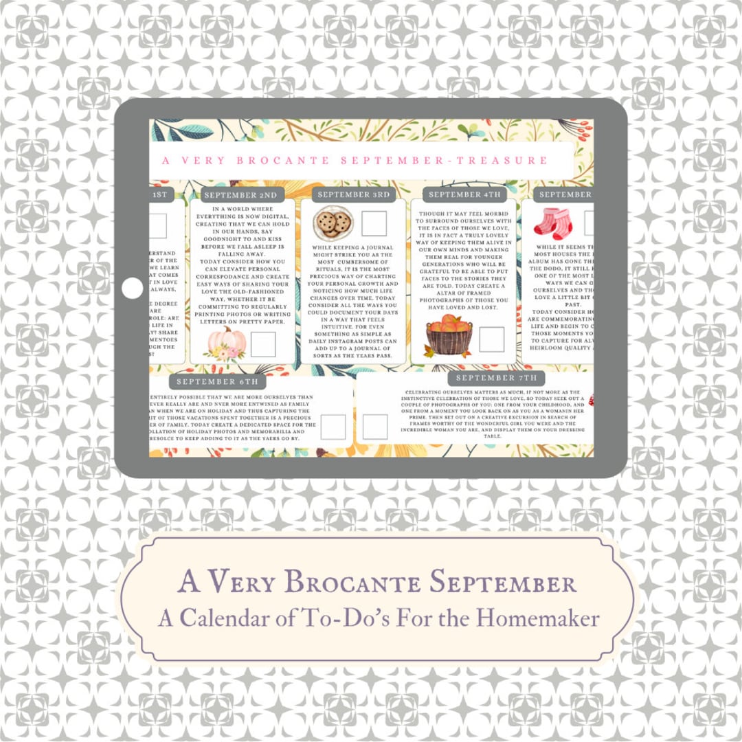 A Very Brocante September - Treasure - Etsy