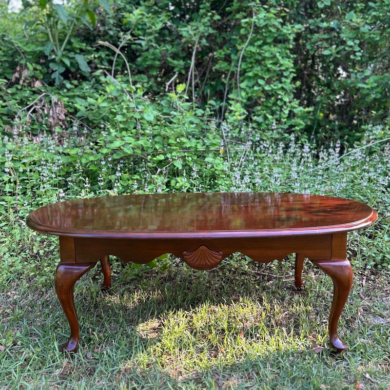 Queen Anne Coffee Table - Etsy