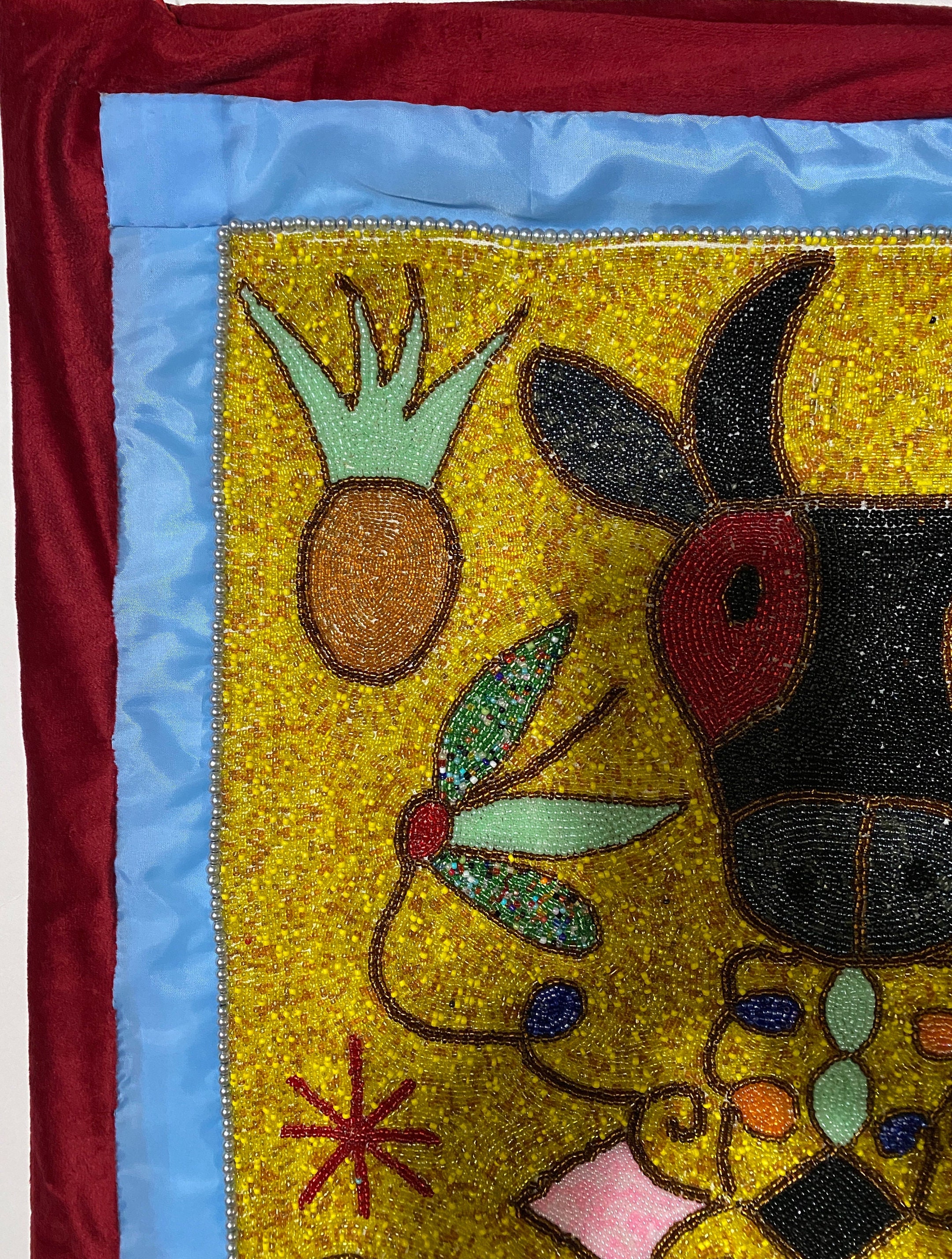 Bosou Koblamin Haitian Vodou/voodoo Flag or Cushion - Etsy
