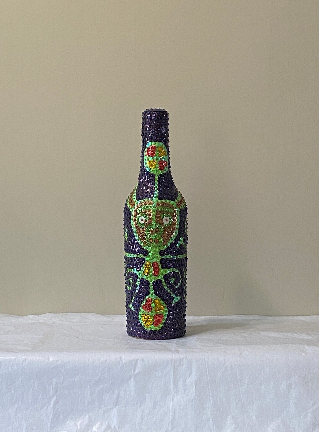 Diable papa Legba Bosou Haitian Vodou/voodoo Libation Bottle - Etsy