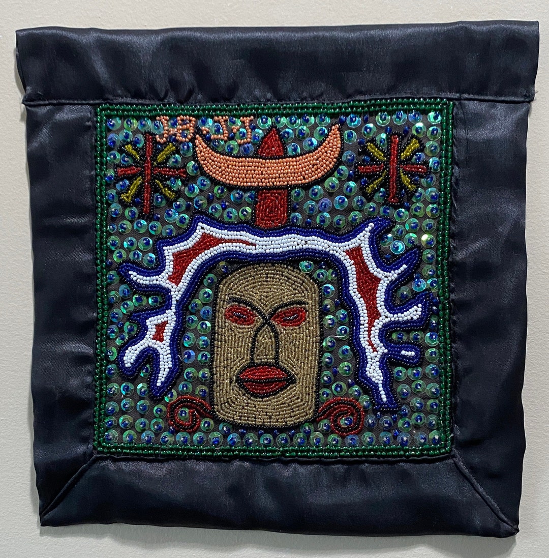 Diable (papa Legba) Haitian Vodou/voodoo Flag - Jean-baptiste Jean ...