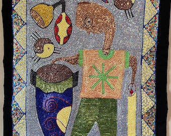 Bosou Damballah Haitian Vodou/voodoo/vodoo Flag - Etsy