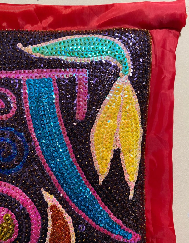 Ogou Feraille Haitian Vodou/voodoo Flag - Etsy