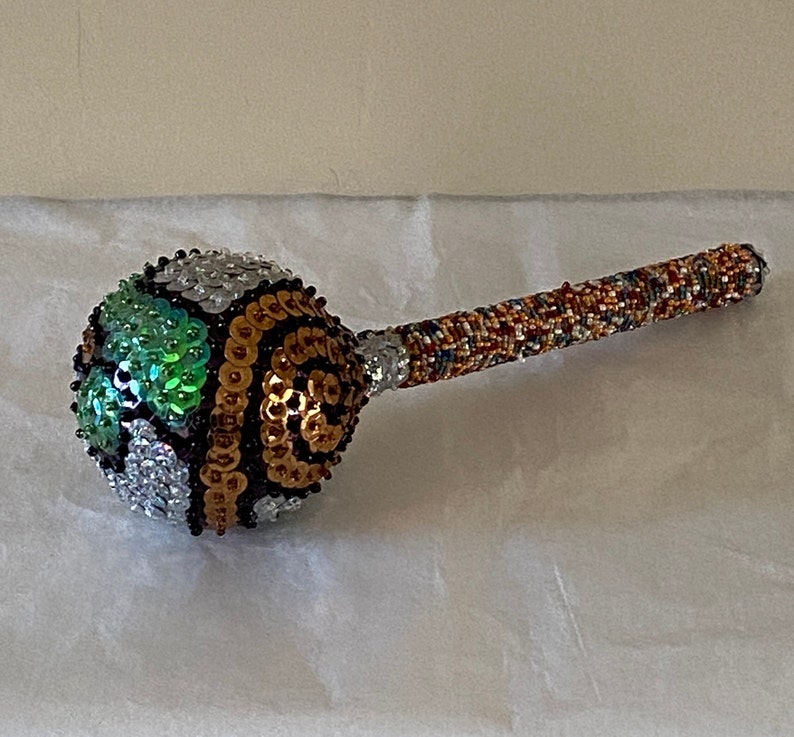 Small Haitian Vodou/voodoo Maraca Cha Cha - Etsy