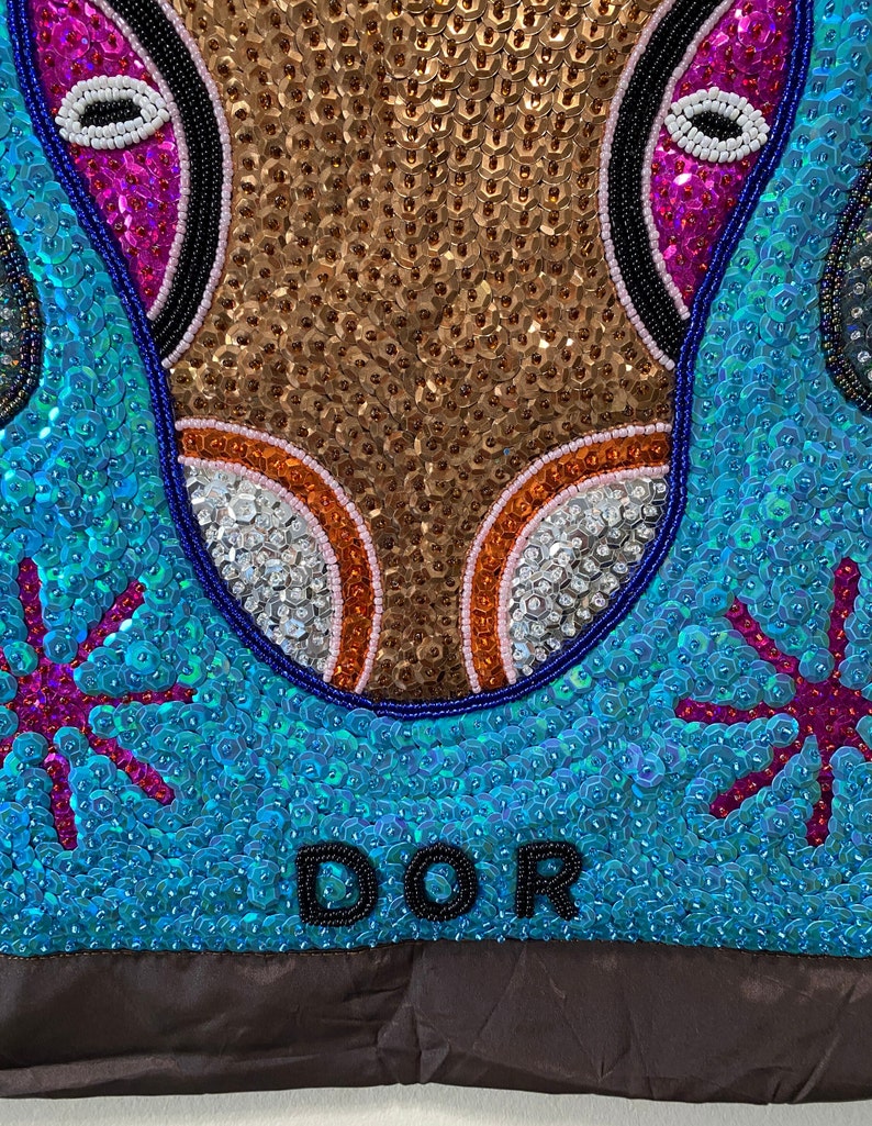 Bosou Koblamin Haitian Vodou/voodoo Flag - Etsy