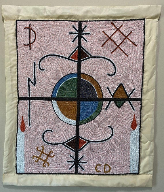 Simbi Haitian Vodou/voodoo Flag | Etsy