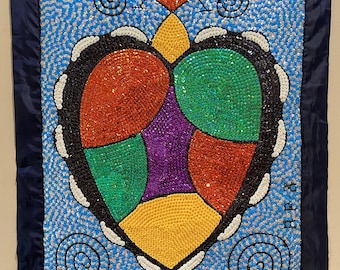 Bosou Damballah Haitian Vodou/voodoo/vodoo Flag - Etsy