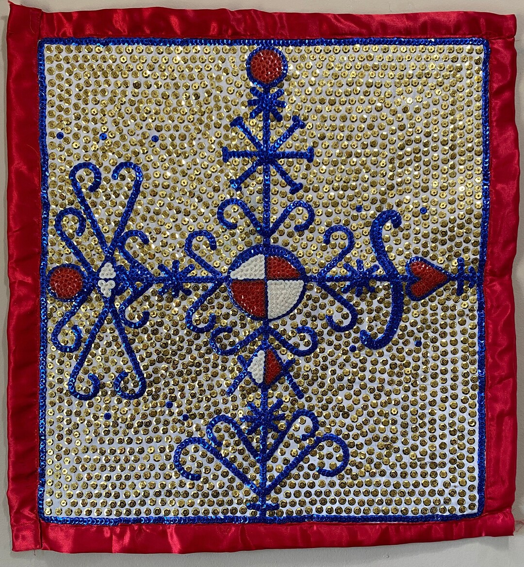 Simbi Haitian Vodou/voodoo Flag - Etsy
