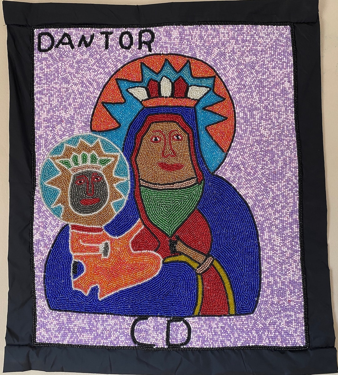 Erzulie Dantor Haitian Vodou/voodoo Flag - Etsy