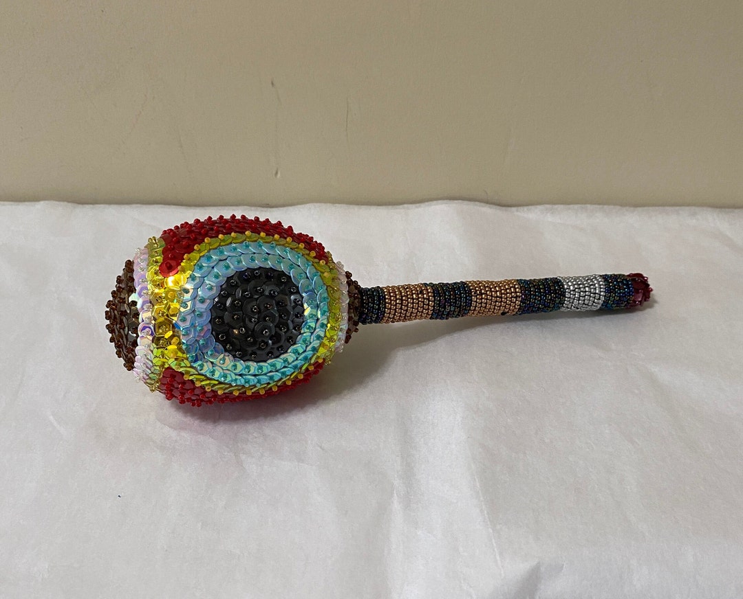 Small Haitian Vodou/voodoo Maraca Cha Cha - Etsy