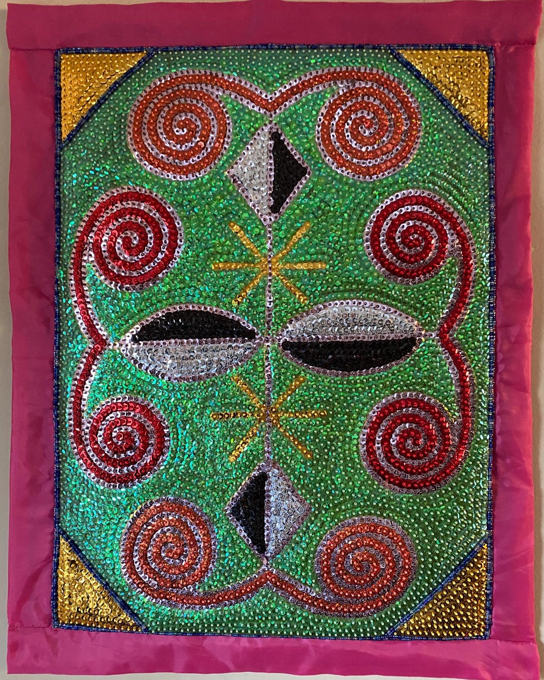 Carrefour (kalfou) Haitian Vodou/voodoo Flag - Etsy