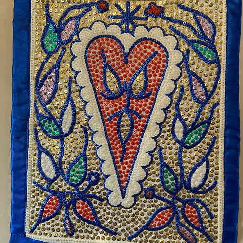 Haitian Voodoo Flag Erzulie Freda Original Artwork Edgar - Etsy