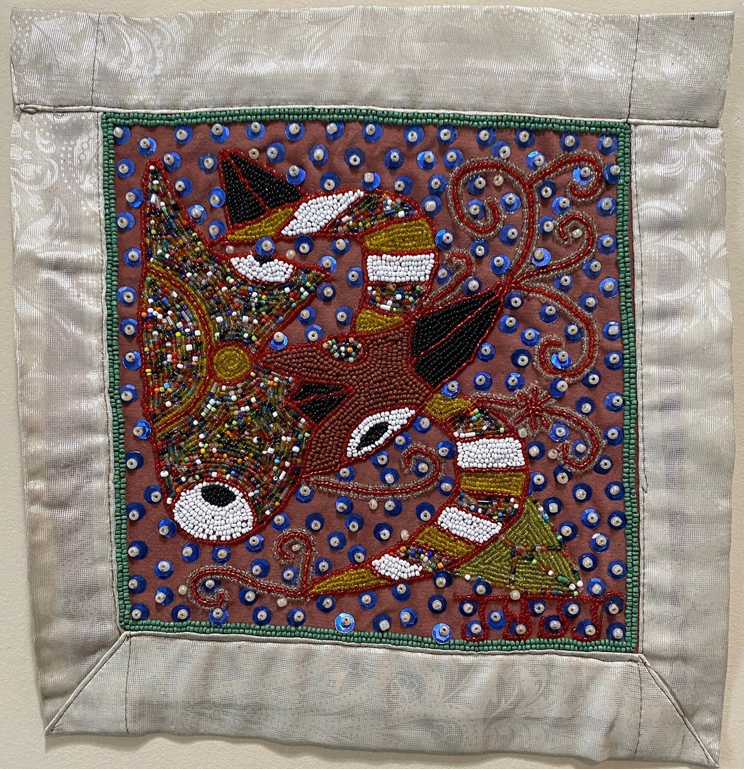 Agwe Haitian Vodou/voodoo Flag - Jean-baptiste Jean-joseph - Circa 2019 ...