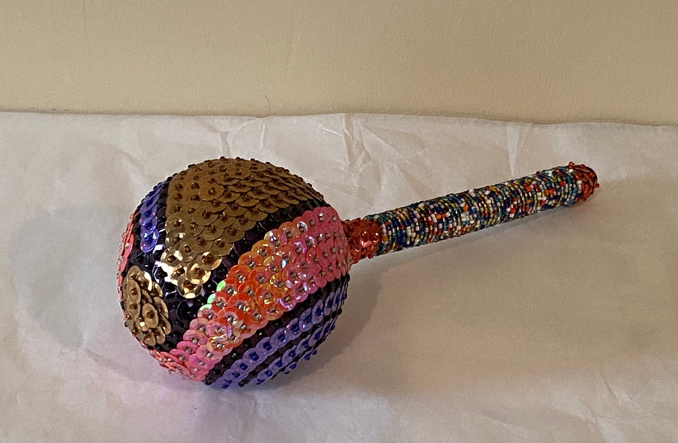 Small Haitian Vodou/voodoo Maraca Cha Cha - Etsy