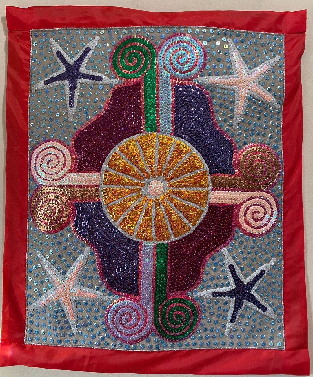 Simbi, Saint-soleil, Stars & Cosmic Circle Vévé Haitian Vodou/voodoo ...