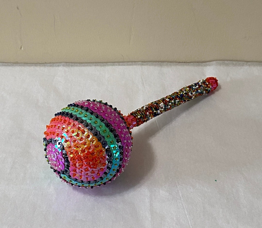 Small Haitian Vodou/voodoo Maraca Cha Cha - Etsy