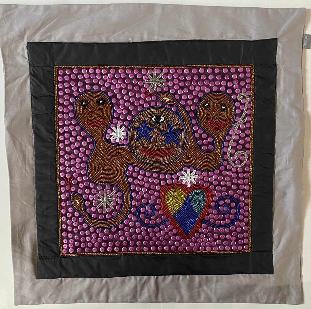 Vévé Dream Haitian Vodou Flag or Cushion - Etsy