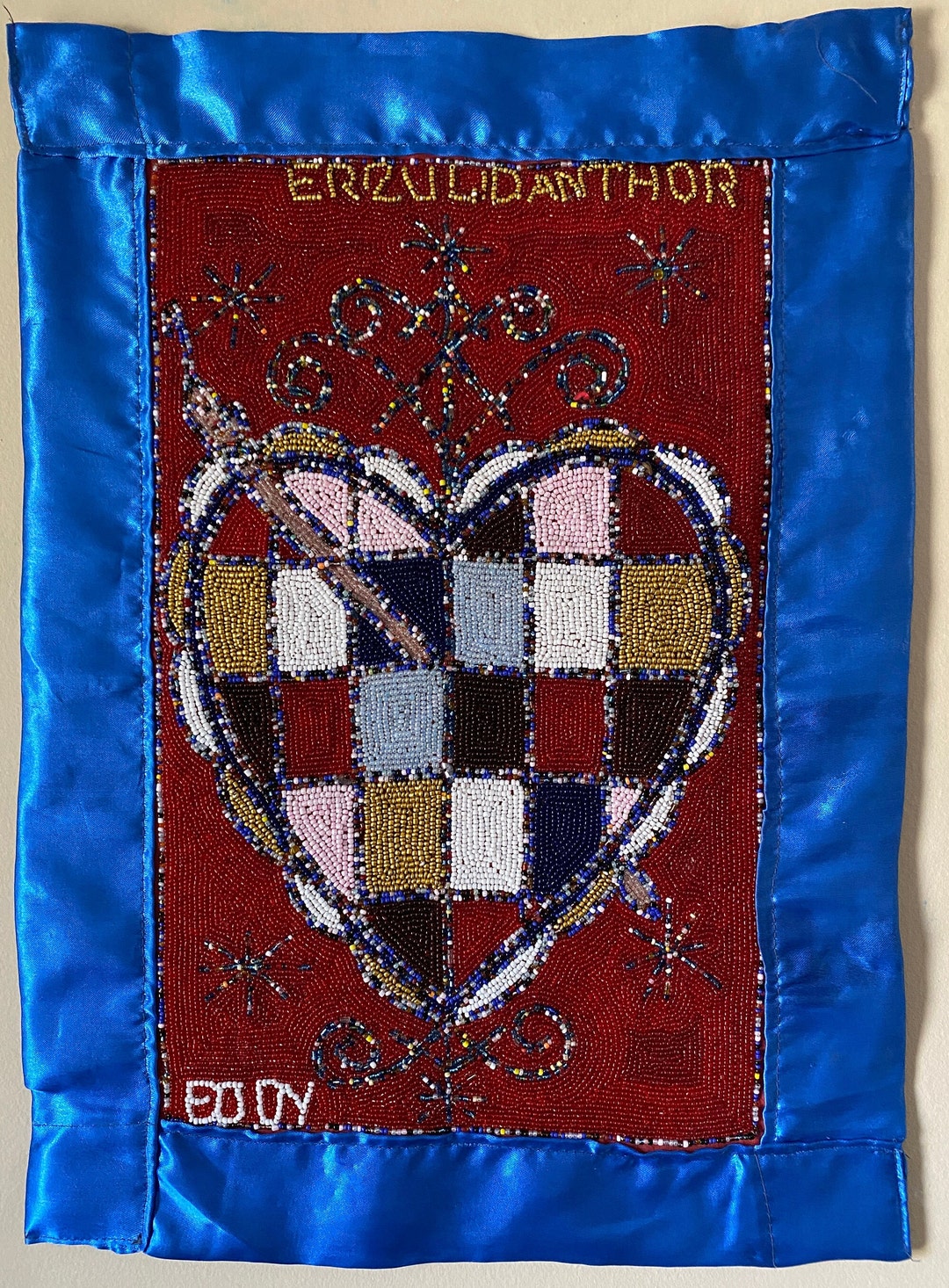 Erzulie Dantor Haitian Vodou/voodoo Flag - Etsy
