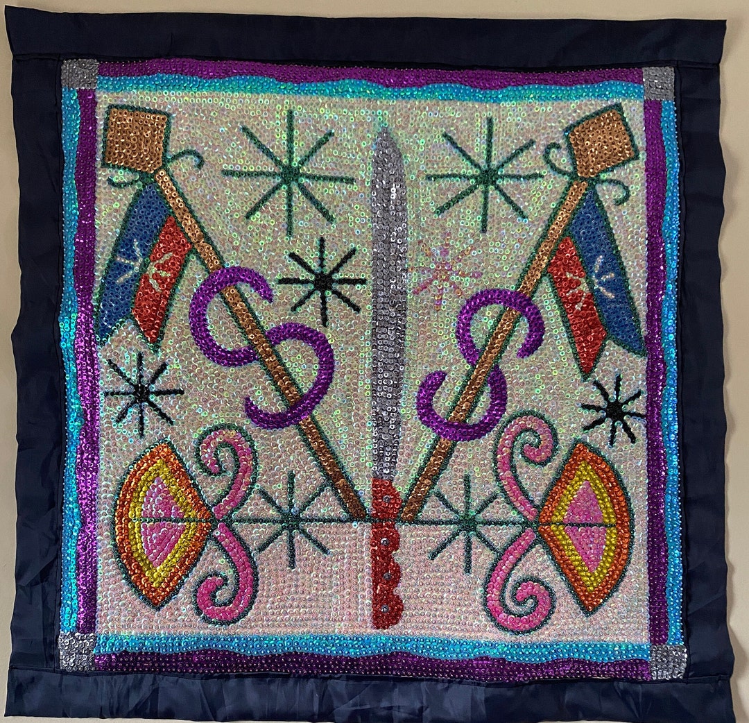 Saint Jacques Haitian Vodou/voodoo Flag - Etsy