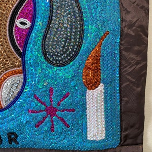 Bosou Koblamin Haitian Vodou/voodoo Flag - Etsy
