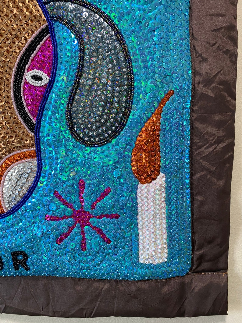 Bosou Koblamin Haitian Vodou/voodoo Flag - Etsy