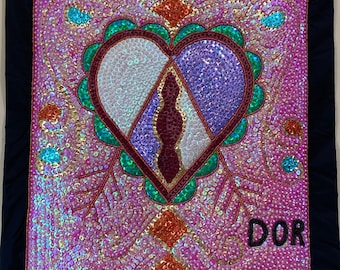 Voodoo Goddess Erzulie Freda Mystic Heart Amulet Fantasy Jewelry Loa ...