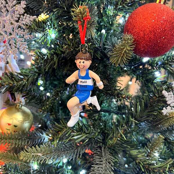 Runner Ornament - Etsy