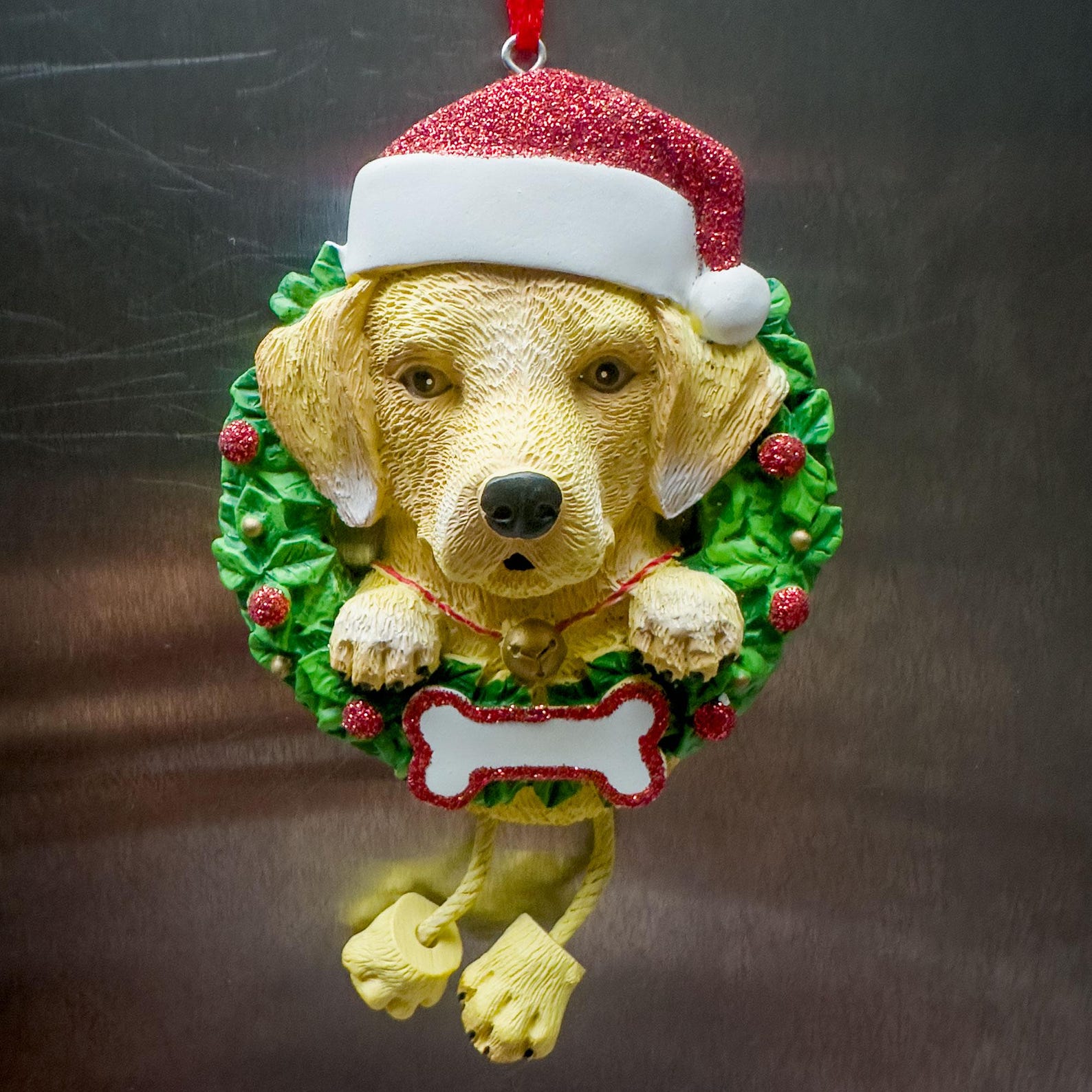 Personalised Labrador Dog Christmas Tree Decoration Ornament 2025 ...