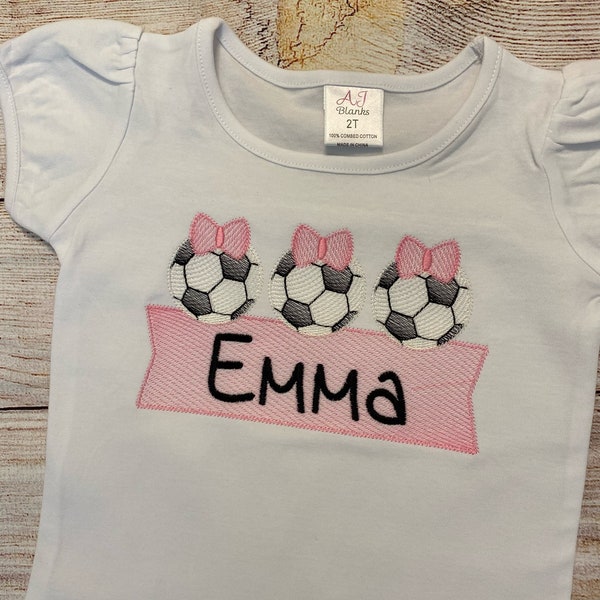 Girls Soccer Shirts - Etsy