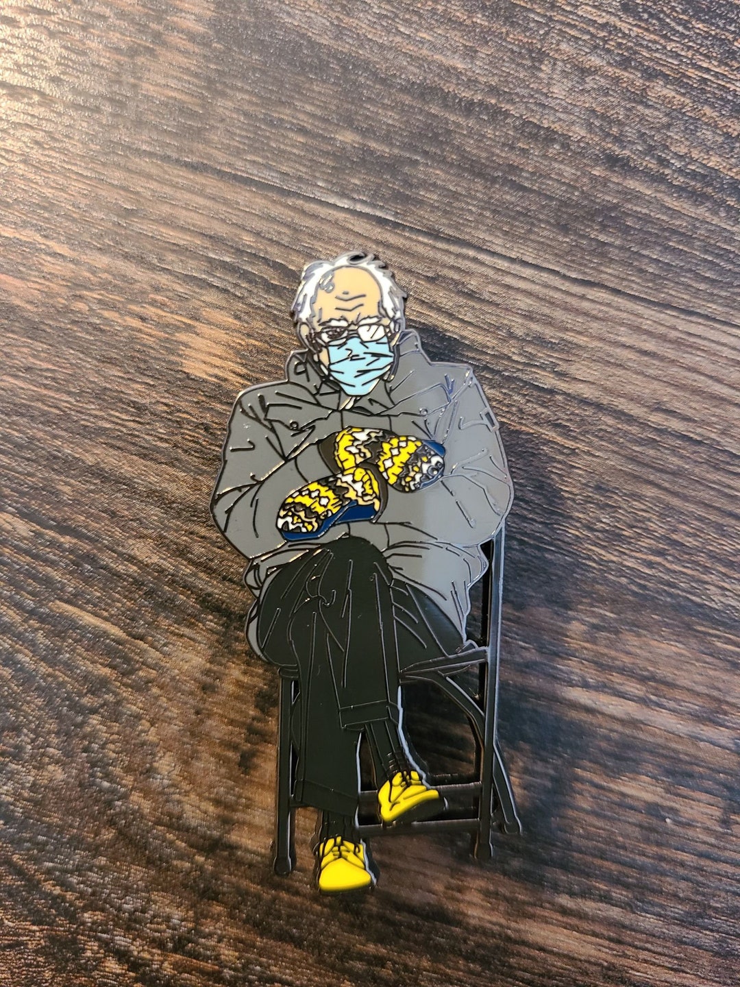 Senpai Bernie 2.5 Hard Enamel Pin - Etsy