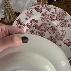 Alfred Meakin Florette Pattern Bowl Set - Harmony Shape Ironstone Bowl ...