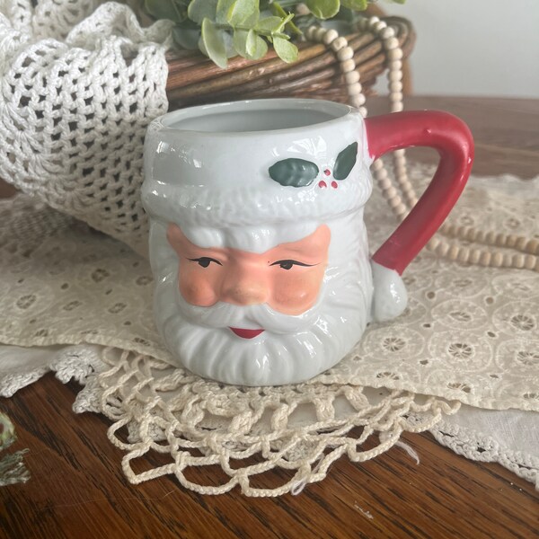 Vintage Santa Mugs - Etsy