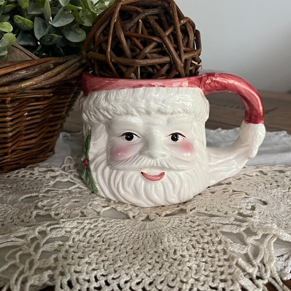 Large Santa Mug - Etsy